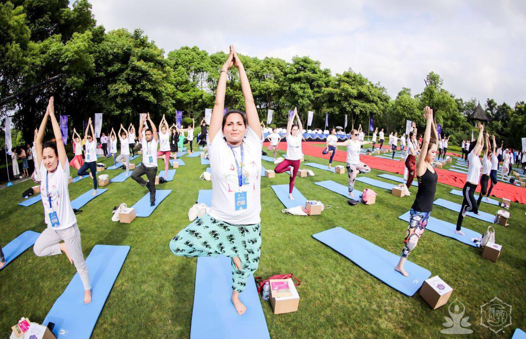 Grand Yoga ceremony in Shanghai - Asian Community News
